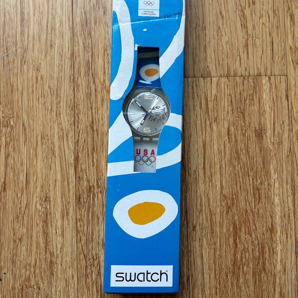 Swatch | Accessories | New Swatch Watch Usa Sudk6t 2004 Athens Olympic ...